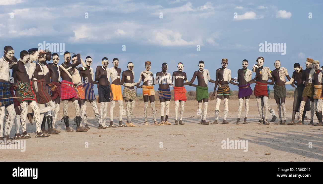 Nyangatom tribe, ceremony, folk dance, folk tribe, Bume, Buma, Bumi ...