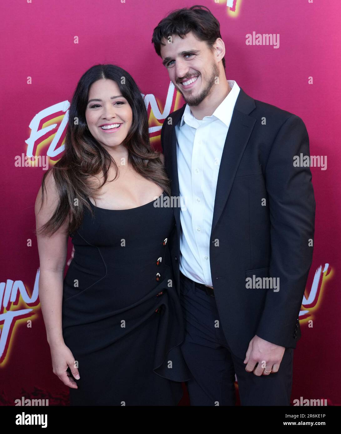 Los Angeles, USA. 09th June, 2023. (L-R) Gina Rodriguez and Joe ...