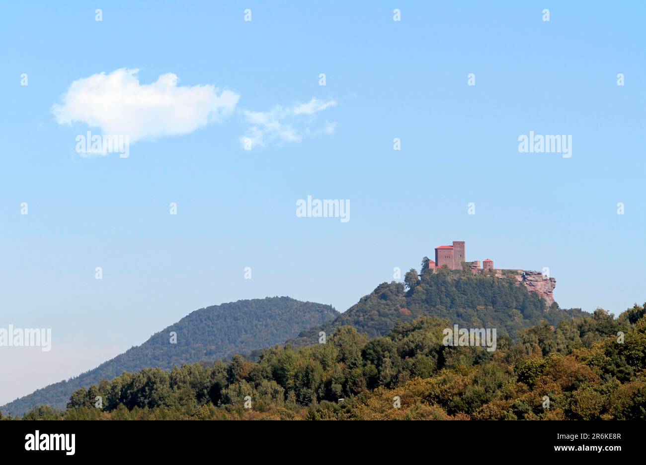 Trifels Imperial Castle Stock Photo - Alamy