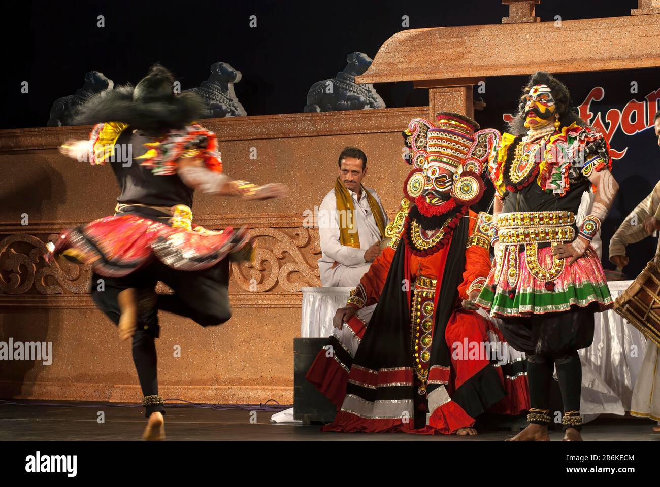 Yakshagana, Mahishamardini epic, traditional folk dance by Sri ...