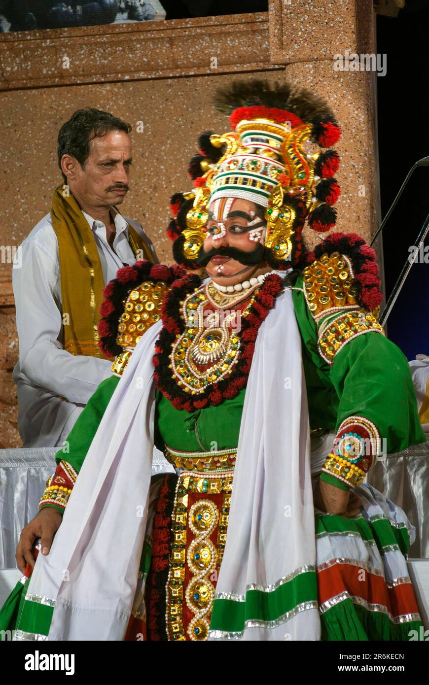 Yakshagana, Mahishamardini epic, traditional folk dance by Sri ...