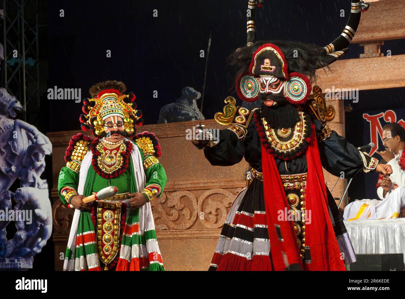 Yakshagana, Mahishamardini epic, traditional folk dance by Sri ...