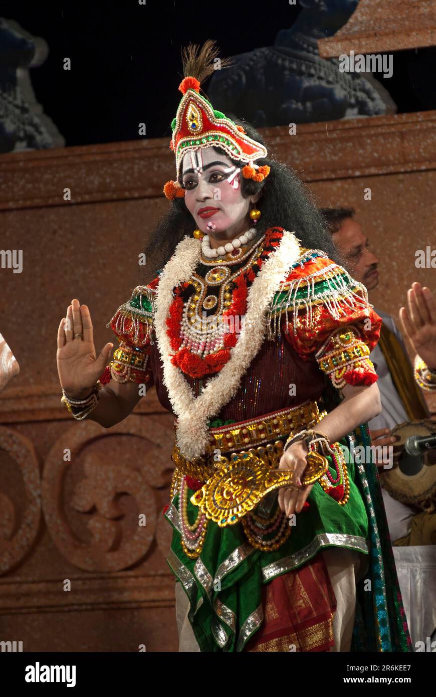 Yakshagana, Mahishamardini epic, traditional folk dance by Sri ...