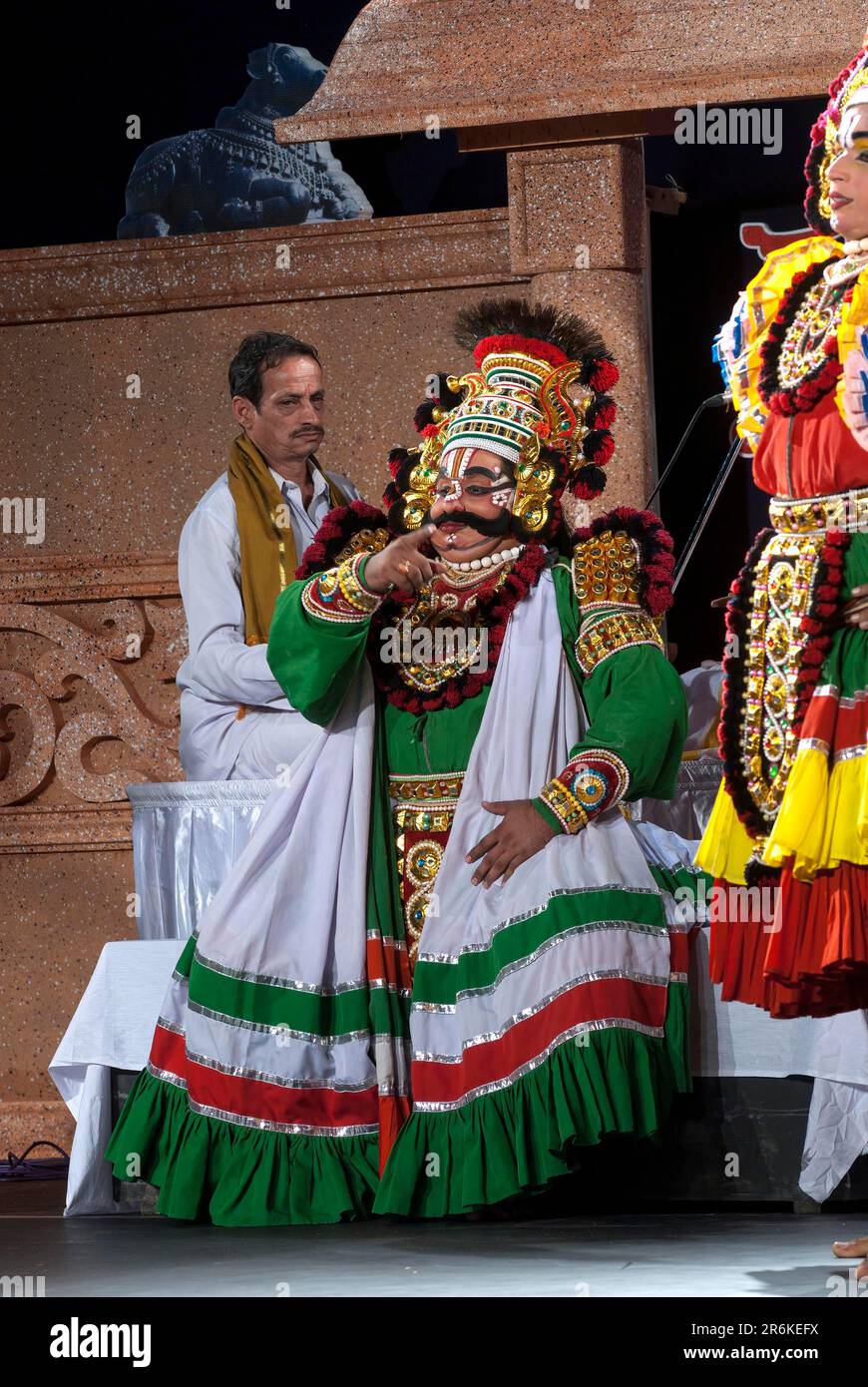 Yakshagana, Mahishamardini epic, traditional folk dance by Sri ...