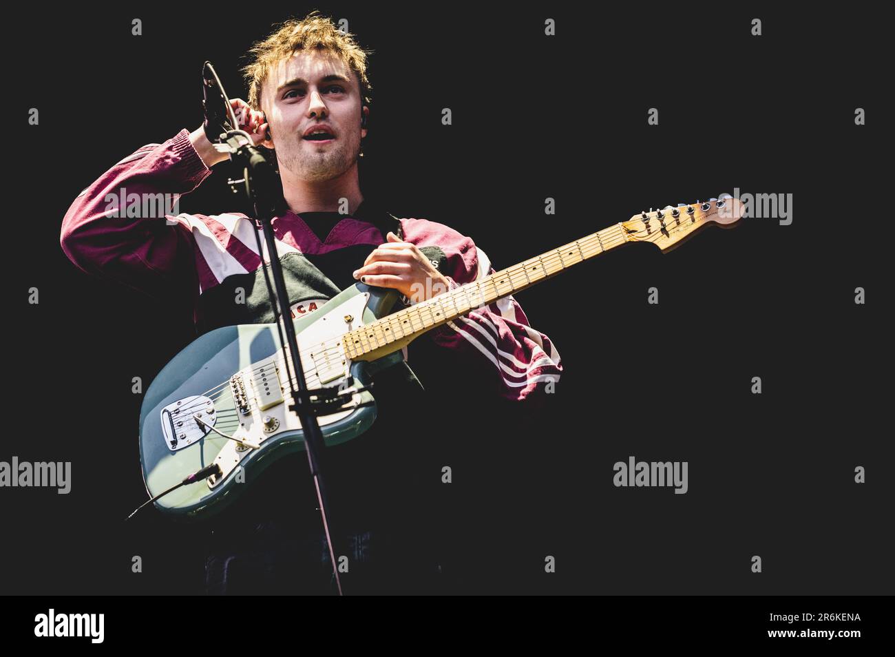Newcastle upon Tyne, UK. 9th June, 2023. Sam Fender plays the first of ...