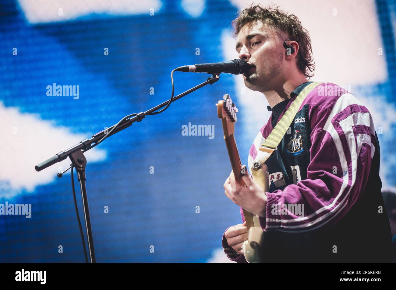 Newcastle upon Tyne, UK. 9th June, 2023. Sam Fender plays the first of ...