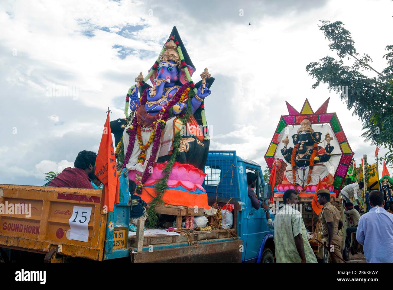 Ganesh ganpati festival at Coimbatore, Tamil Nadu, South India, India ...