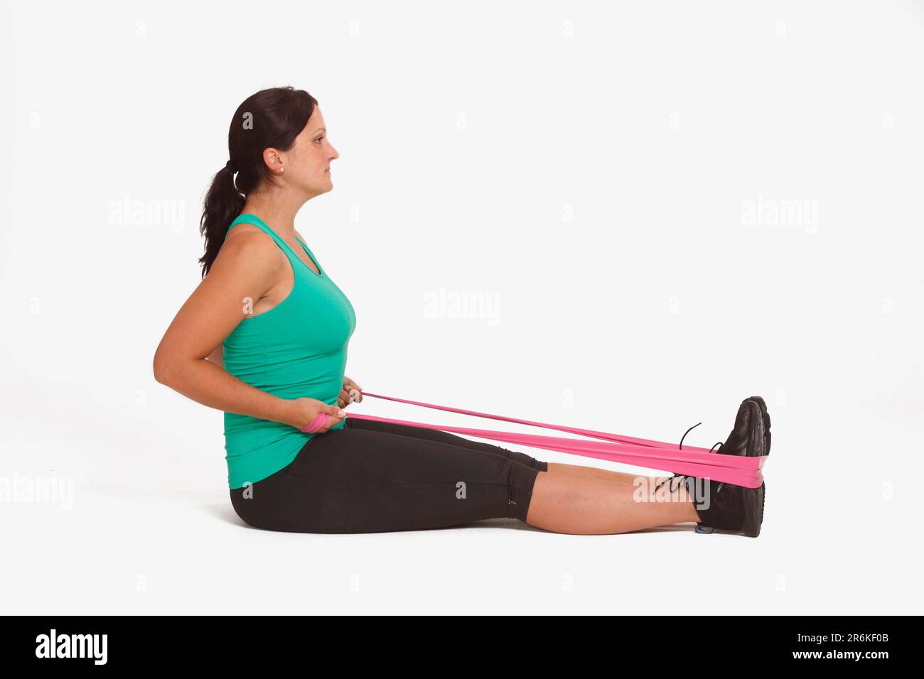 Sideways exercise exercising workout hi-res stock photography and ...