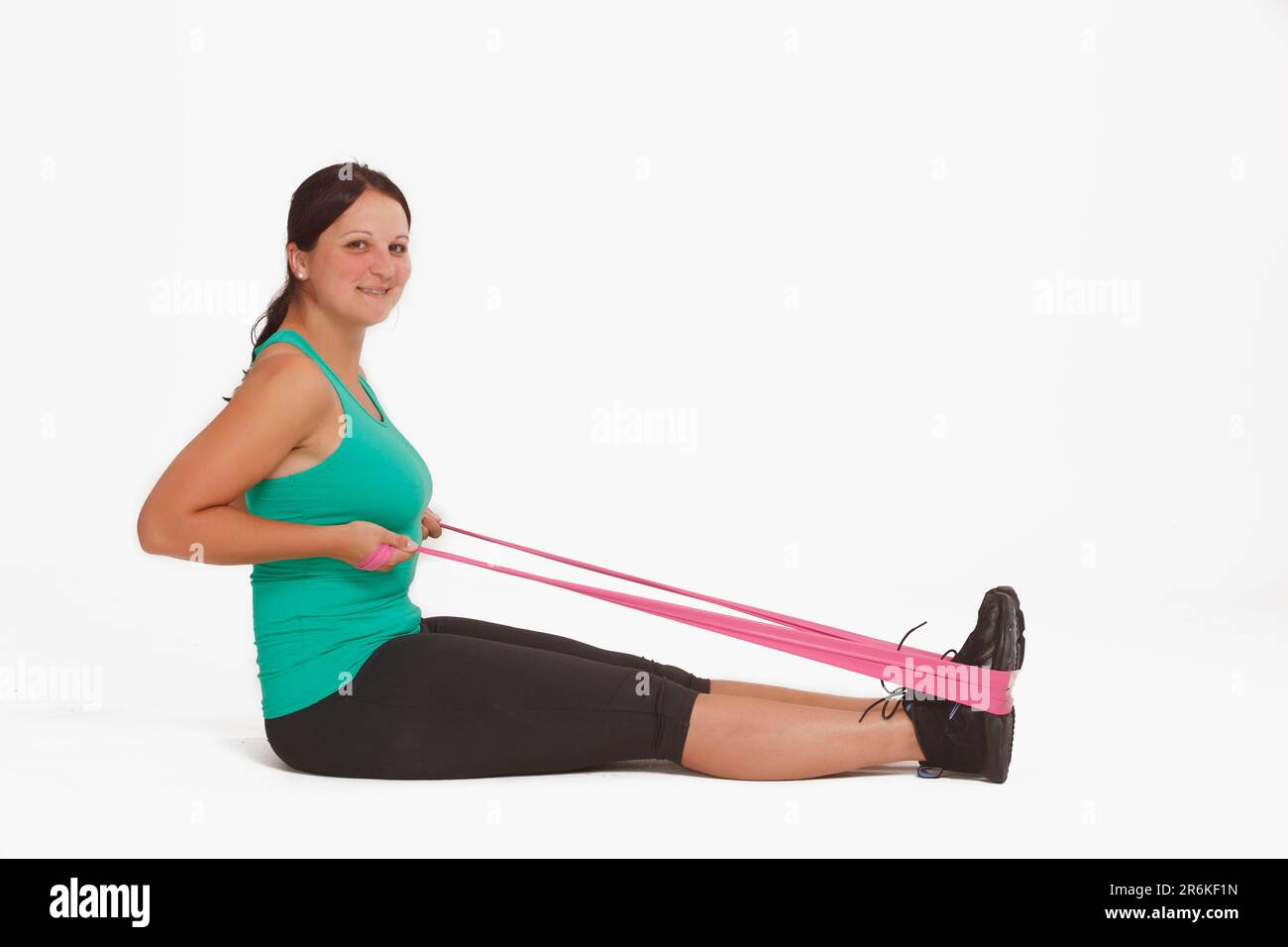 Sideways exercise exercising workout hi-res stock photography and ...