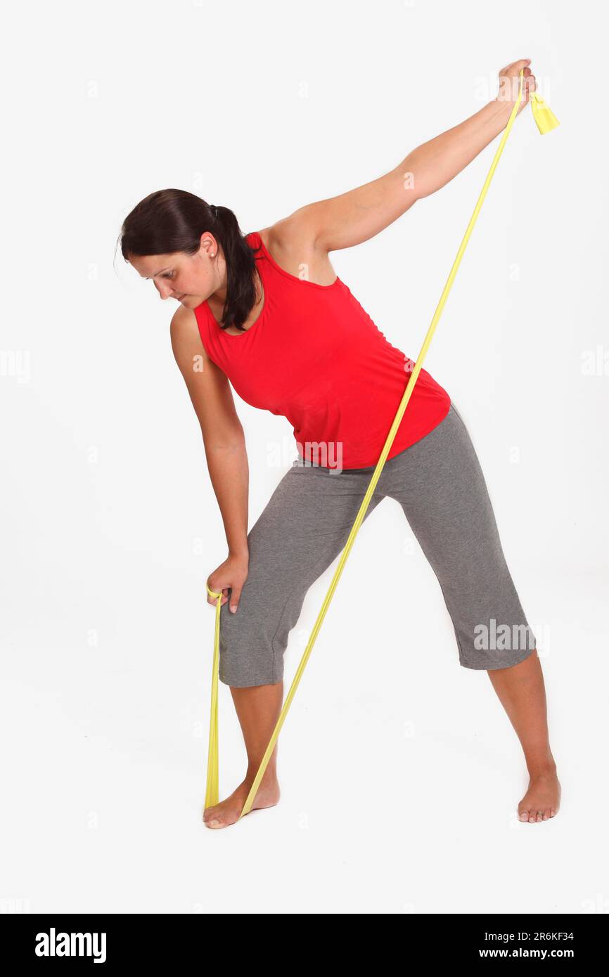 Backmuscle training hi-res stock photography and images - Alamy