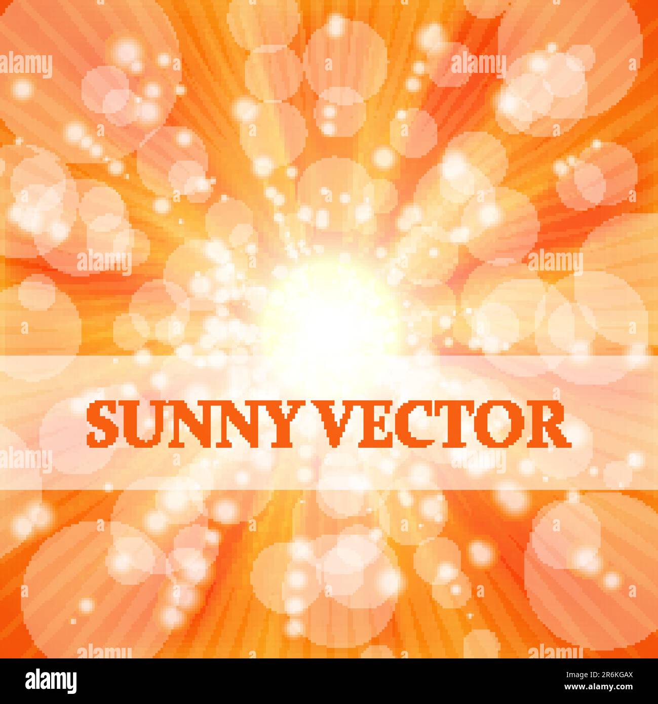 Sunny background. Vector Stock Vector Image & Art - Alamy