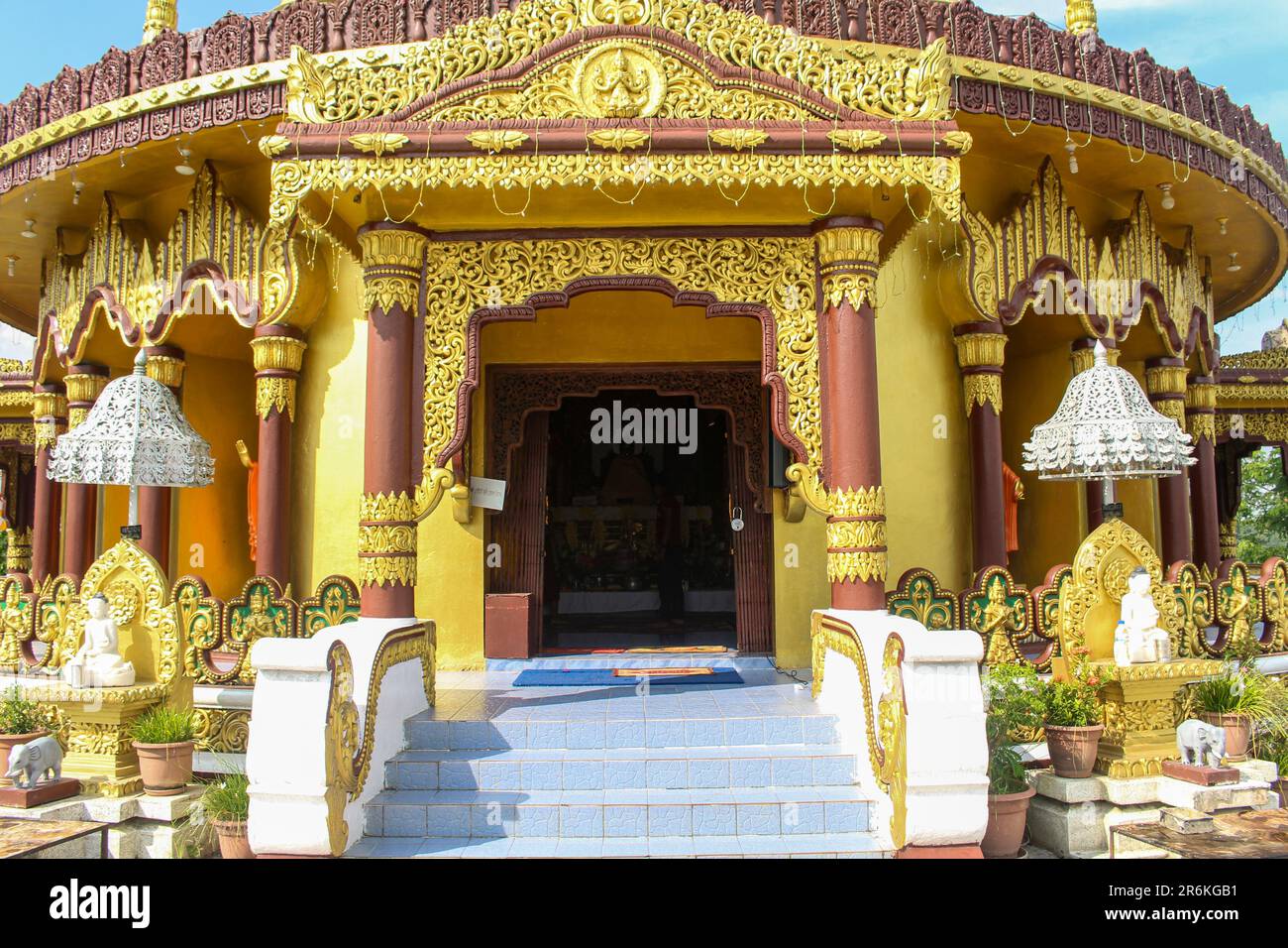 The largest Theravada Buddhist temple in Bangladesh and has the second ...