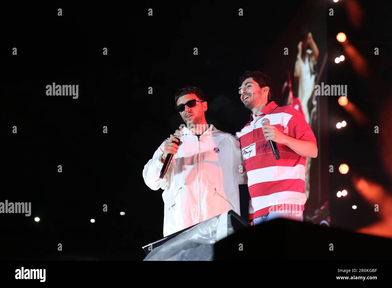 Stadio Olimpico , Rome, Italy, June 09, 2023, Fulminacci guest live ...