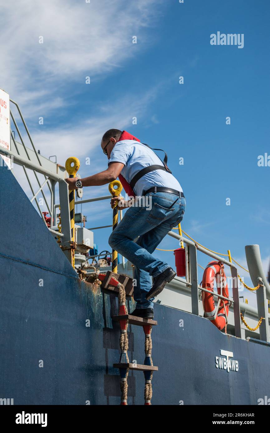 Laayoune port captain hi-res stock photography and images - Alamy
