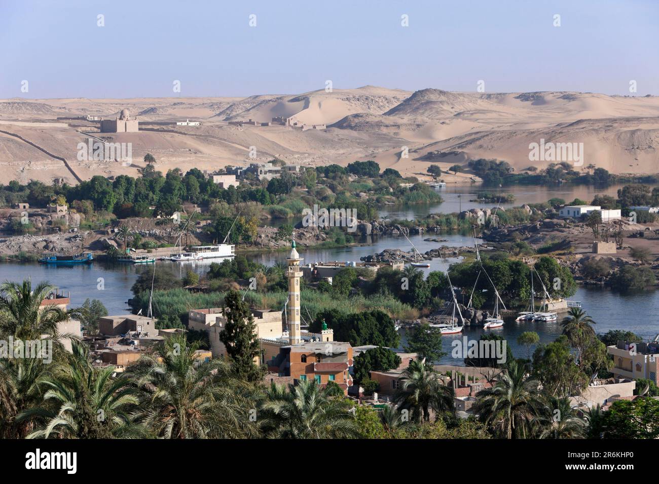 Nile, Aswan, Egypt Stock Photo - Alamy