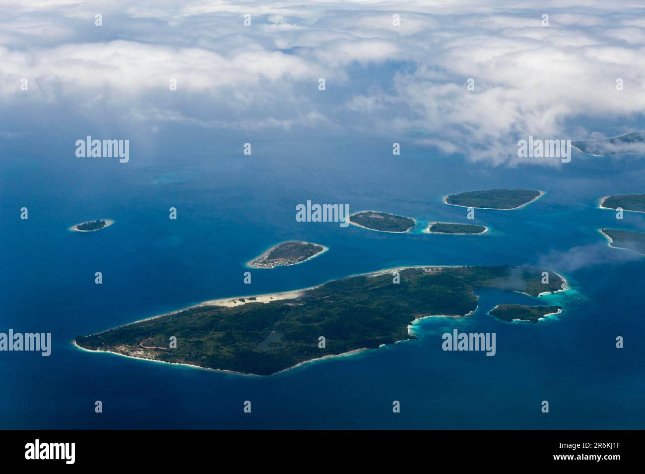 Islands off Sorong, Raja Ampat, West Papua, Indonesia Stock Photo - Alamy