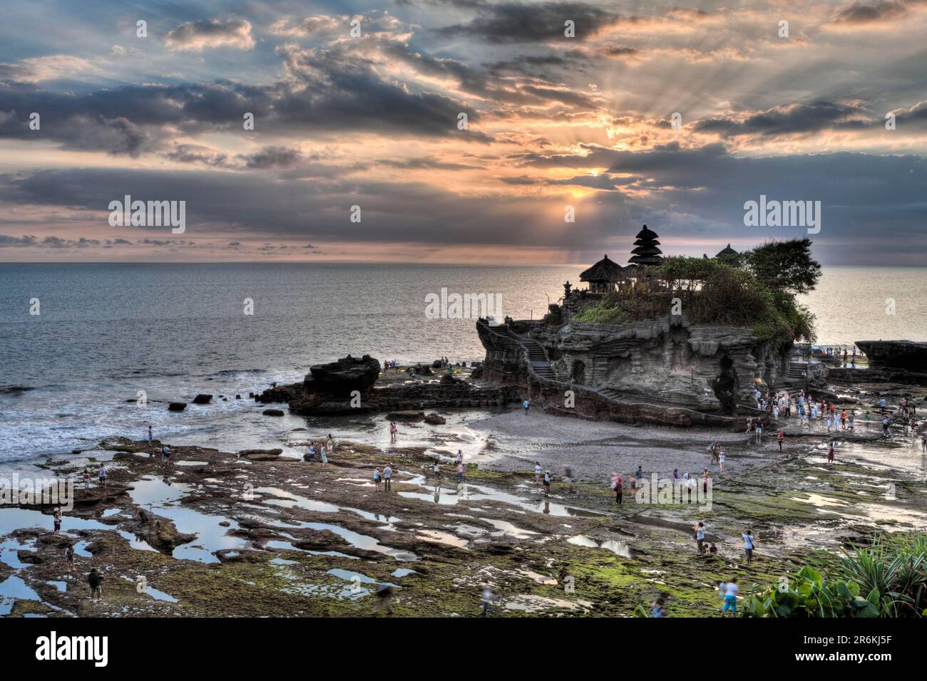 Sea Temple Pura Tanah Lot, Lesser Sunda Islands, Bali, Indonesia Stock ...