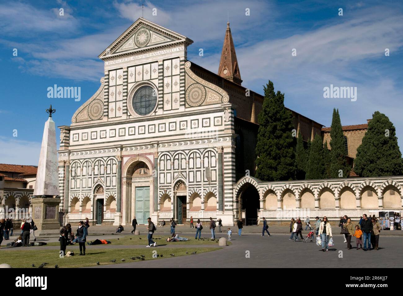 Dominican Church of Santa Maria Novella, Basilica di, Florence, Tuscany ...