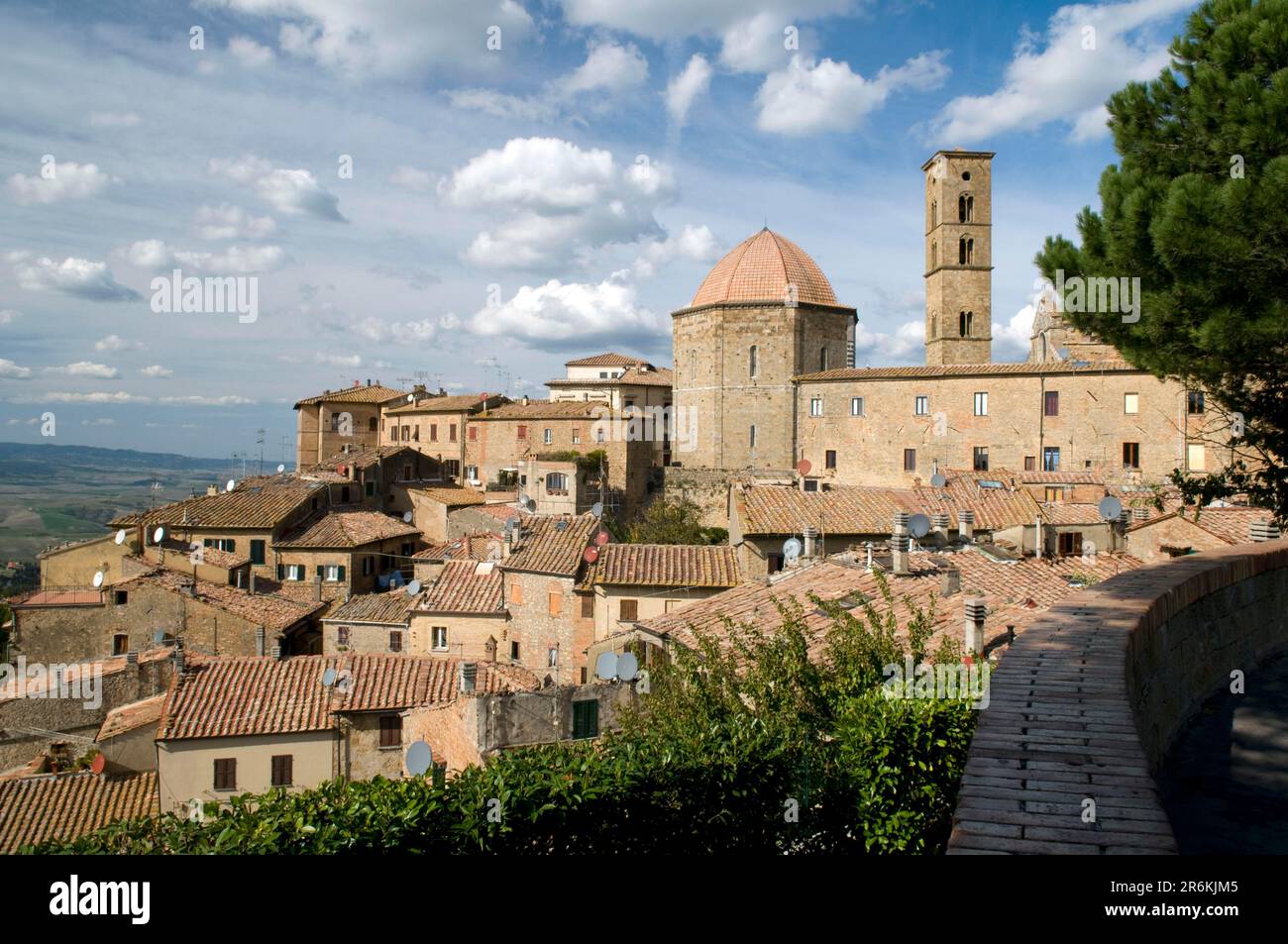 Cathedral of Santa Maria Assunta, Volterra, Tuscany, Italy Stock Photo ...