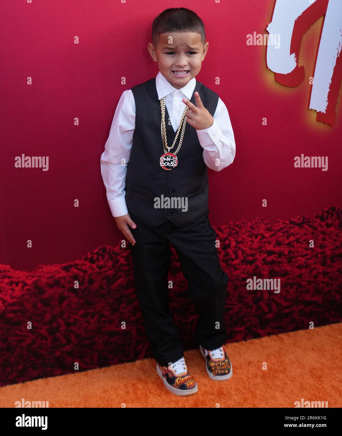 Los Angeles, USA. 09th June, 2023. Brice Gonzalez arrives at the ...