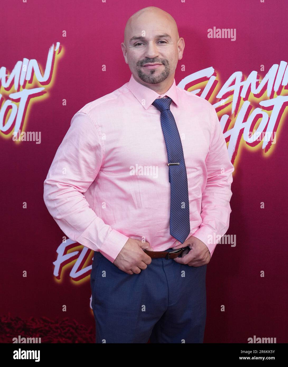 Los Angeles, USA. 09th June, 2023. Fabian Alomar arrives at the ...