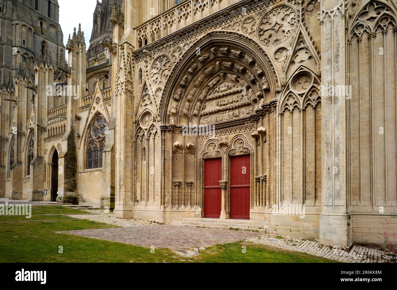 Bayeux Bayeux Cathedral Normandy France June 2023 Bayeux Cathedral ...
