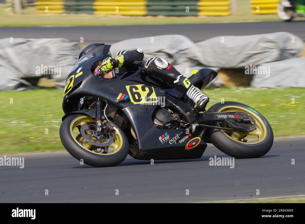 Croft Circuit, 10 June 2023. Oliver Nunn riding a Suzuki 650 in a No ...