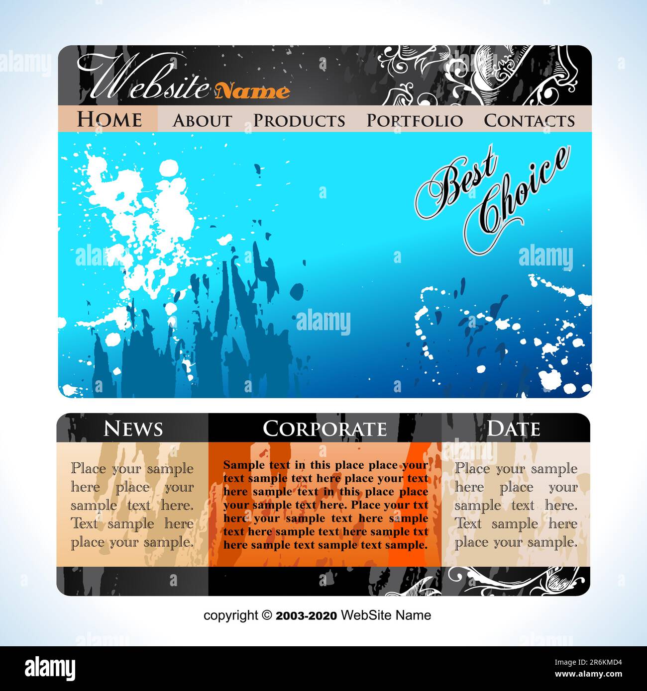 Futuristic web Stock Vector Images - Alamy