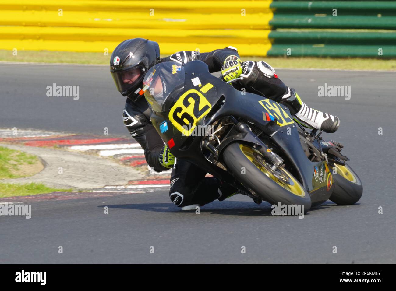 Croft Circuit, 10 June 2023. Oliver Nunn riding a Suzuki 650 in a No ...