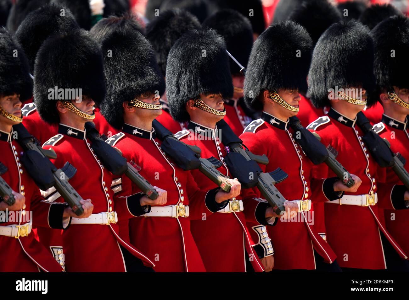 Soldiers parade during the Colonel's Review, the final rehearsal of the ...