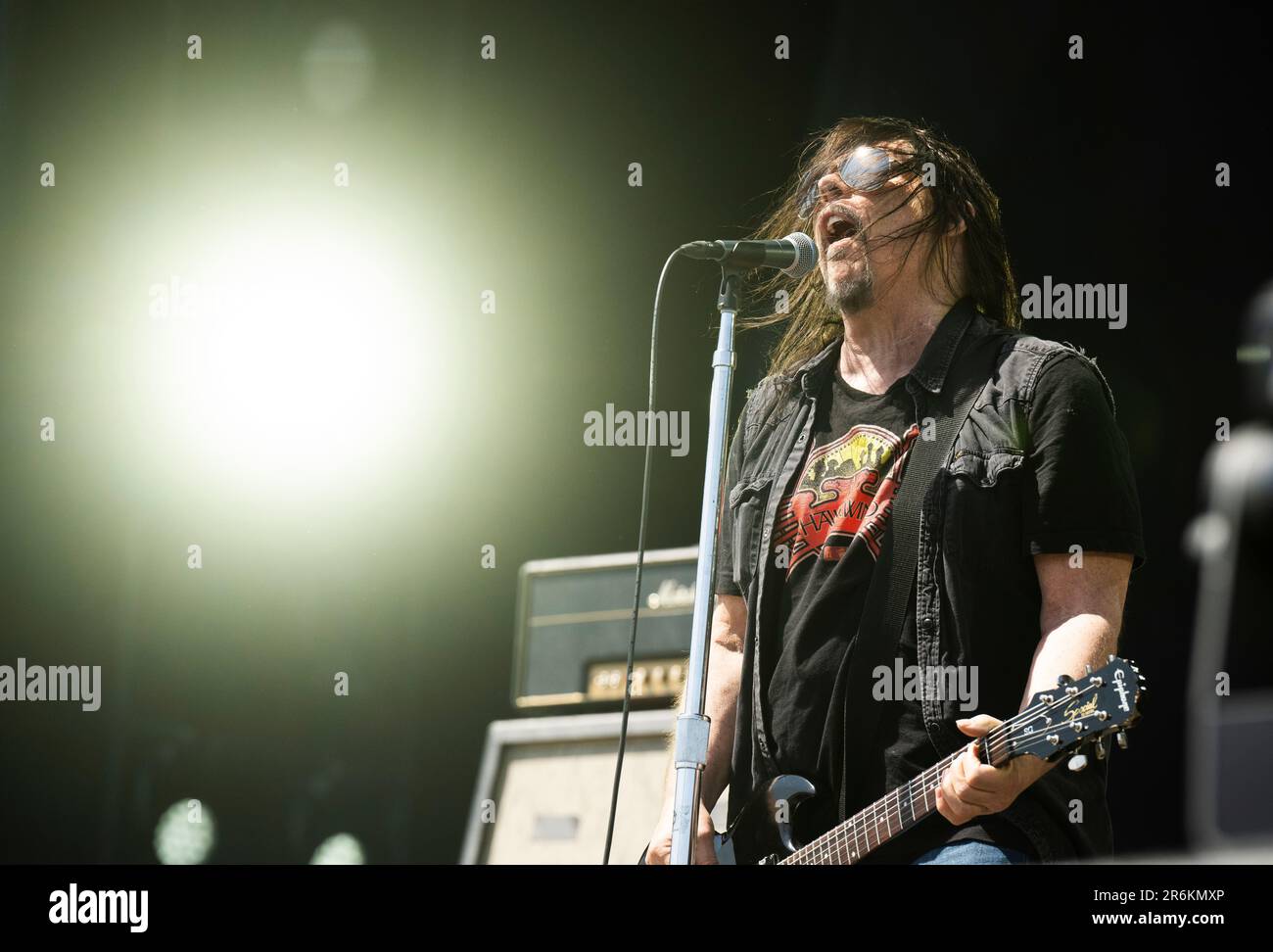 SOLVESBORG 20230610 American band Monster Magnet performs during the last day of Sweden Rock ...