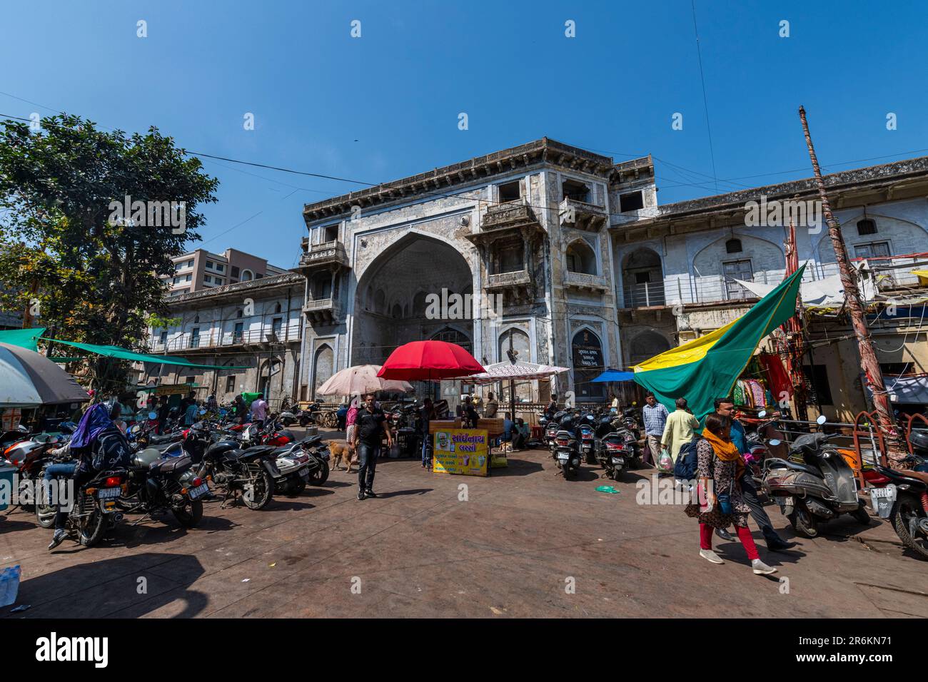 Gate to the Bhadra Fort, UNESCO World Heritage Site, Ahmedabad, Gujarat ...