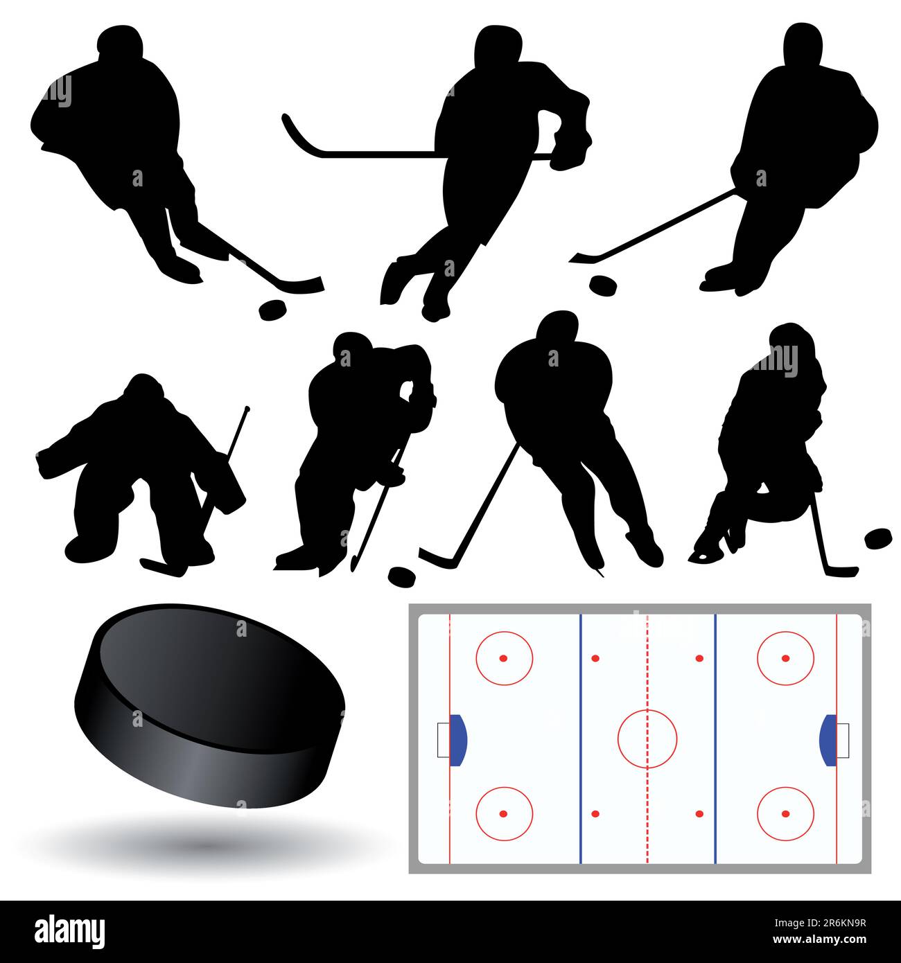 Hockey gear graphics hi-res stock photography and images - Alamy