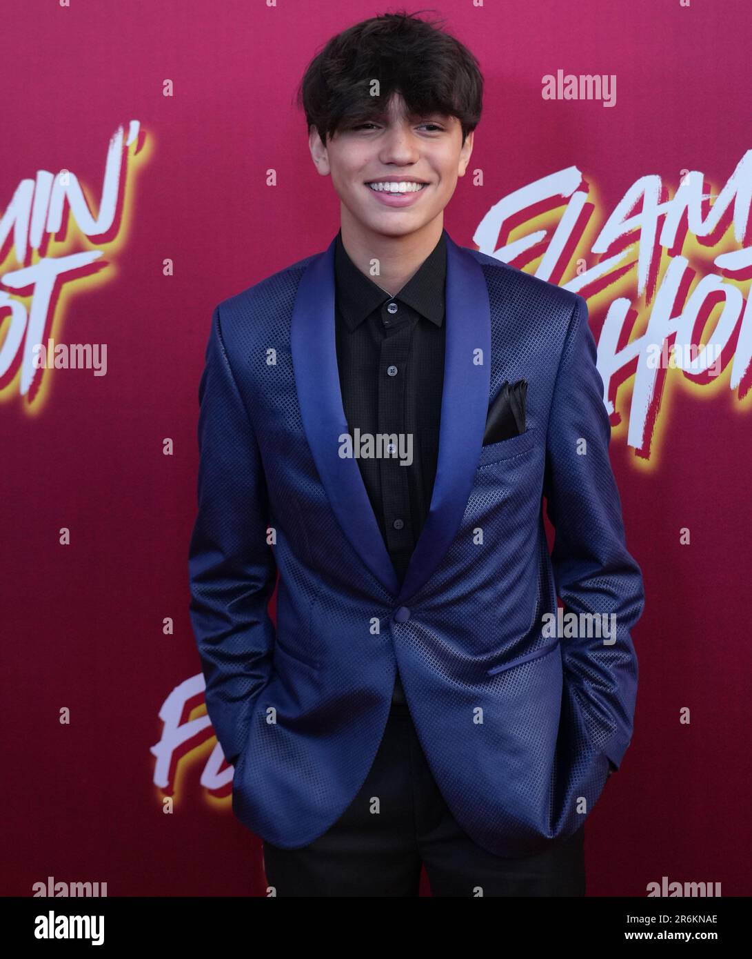 Los Angeles, USA. 09th June, 2023. Hunter Jones arrives at the ...