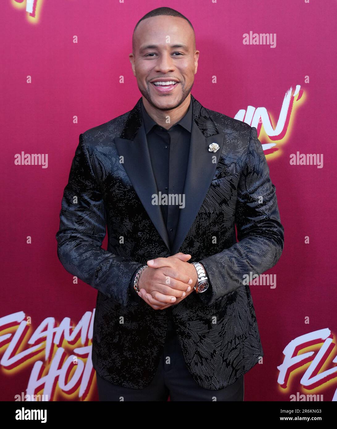 Los Angeles, USA. 09th June, 2023. DeVon Franklin arrives at the ...