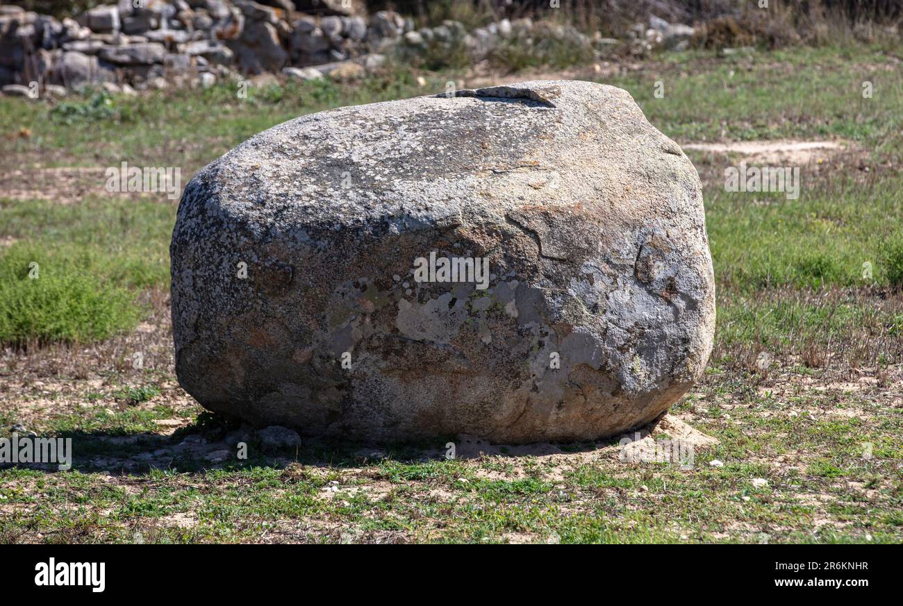 Volax village in Tinos island, Cyclades Greece. Extraterrestrial ...