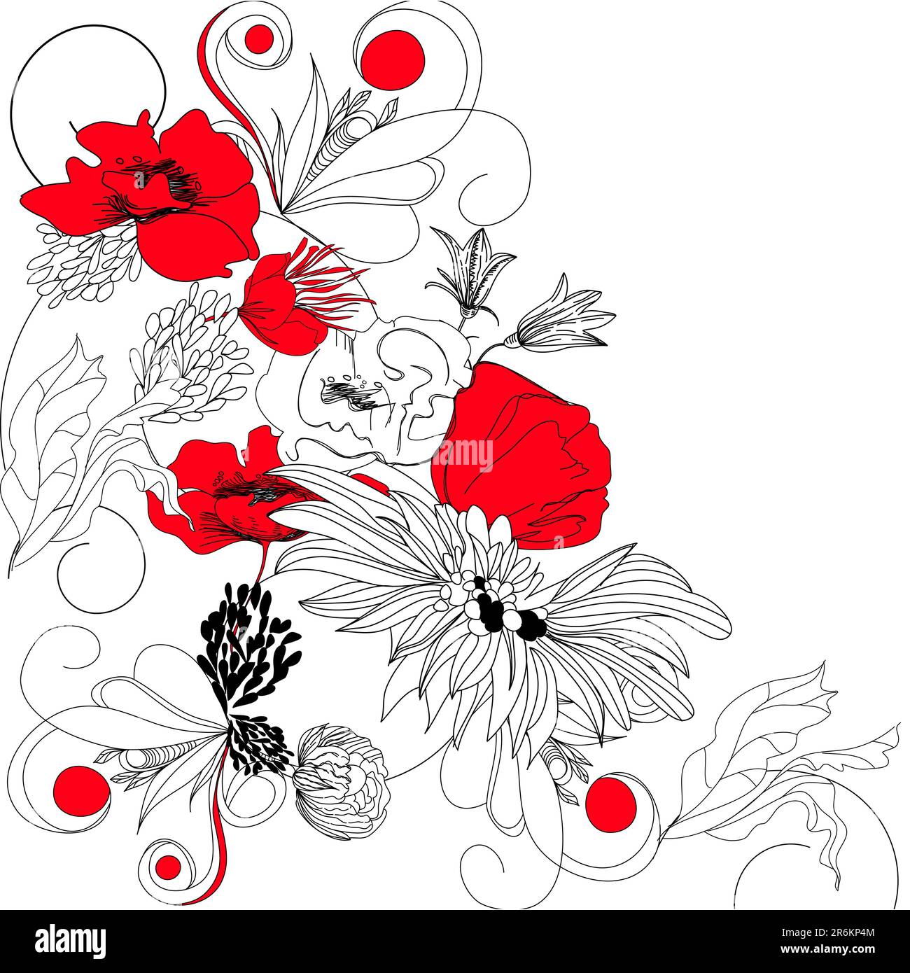 Rose contrast Stock Vector Images - Alamy