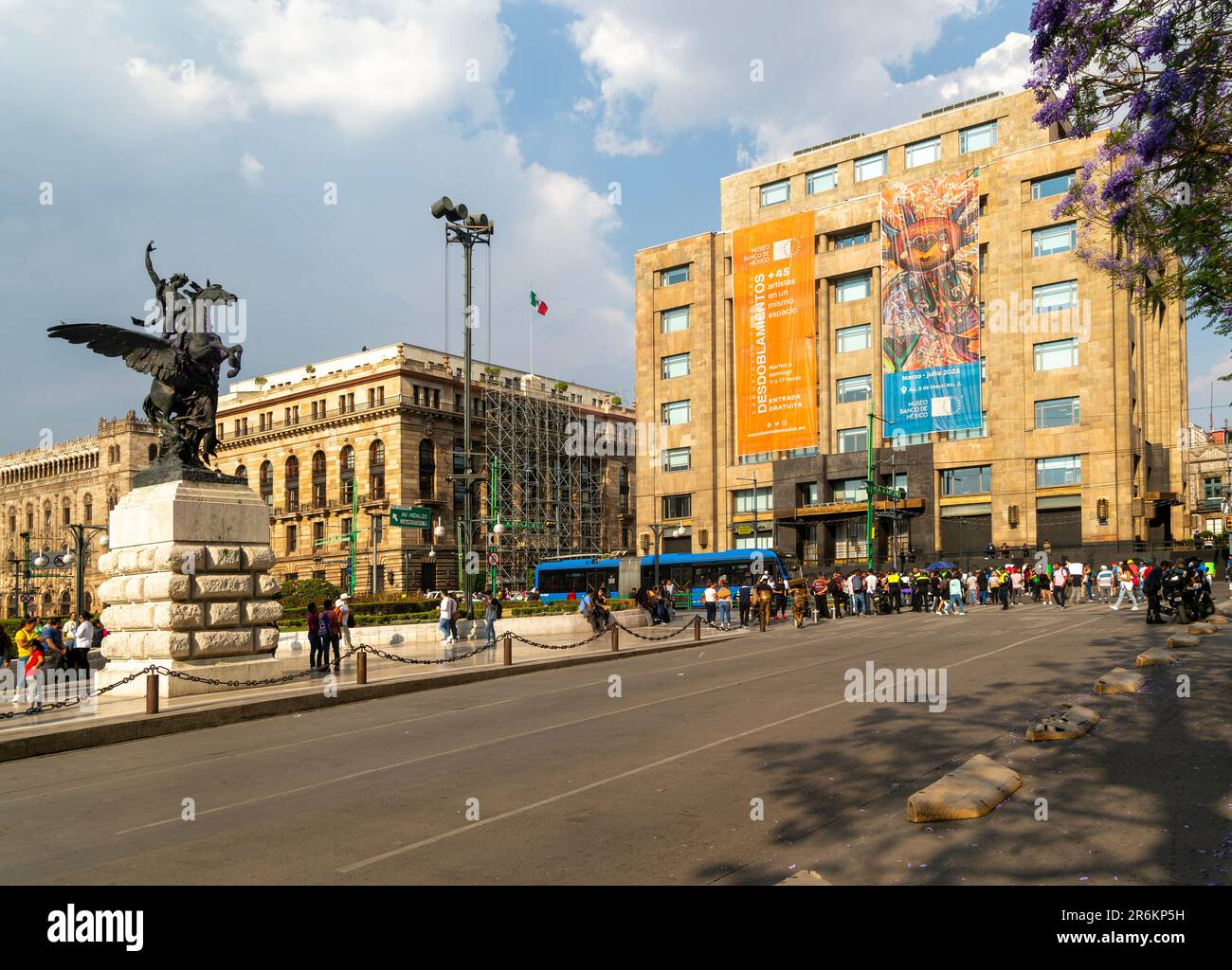 Edificio Guardiola local history museum, Avenue Juarez, Centro ...