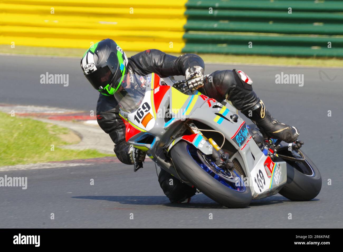 Croft Circuit, 10 June 2023. Phil Abel riding a Suzuki 1000 in a Tyre ...