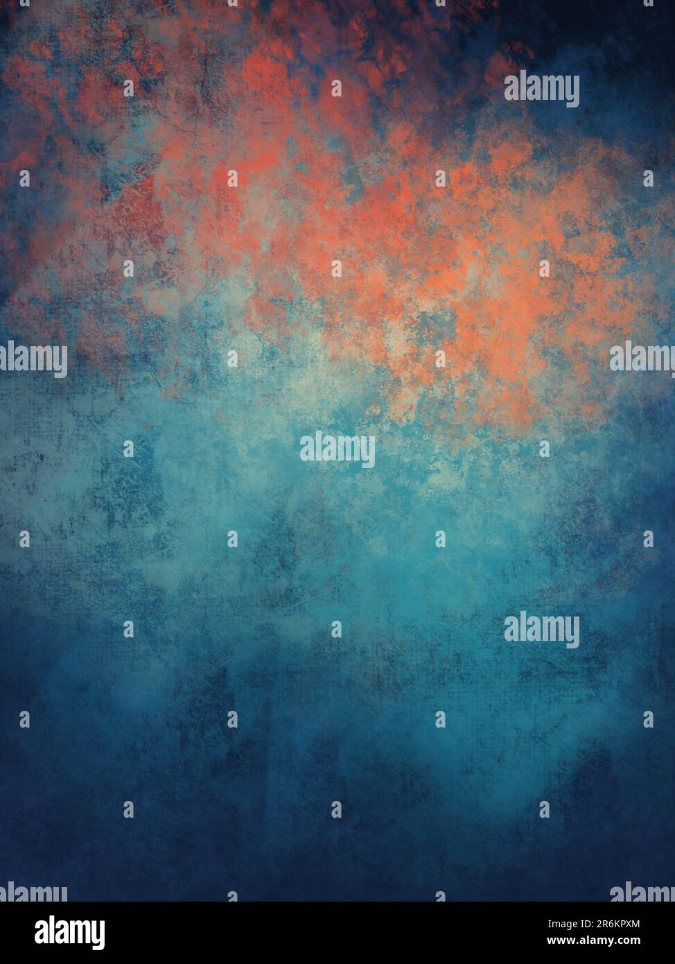 Colorful and Vibrant Hand-painted Gradients with Watercolor washes and ...