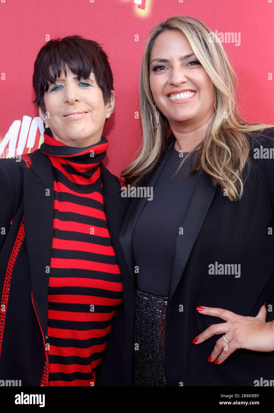 Los Angeles, Ca. 9th June, 2023. Diane Warren, Vanessa Jorge at the LA ...