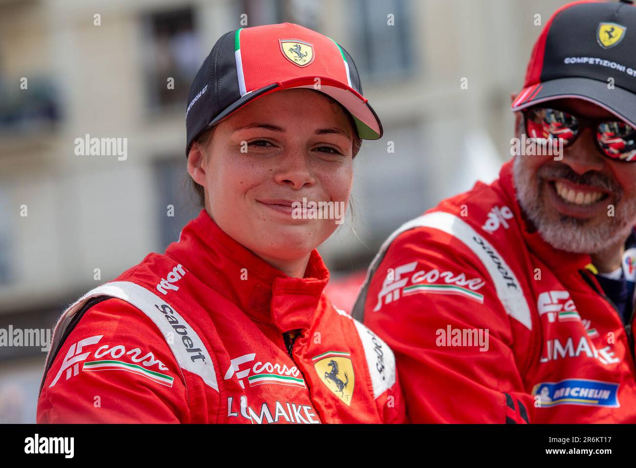 Le Mans, France. 09th June, 2023. # 83, Le Mans, France, Friday 9th of JUNE 2023: Lilou Wadoux ...