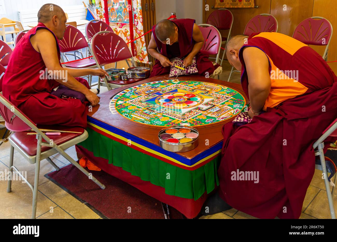 Wimborne, Dorset UK. 10th June 2023. The Tibetan Buddhist Tashi Lhunpo ...