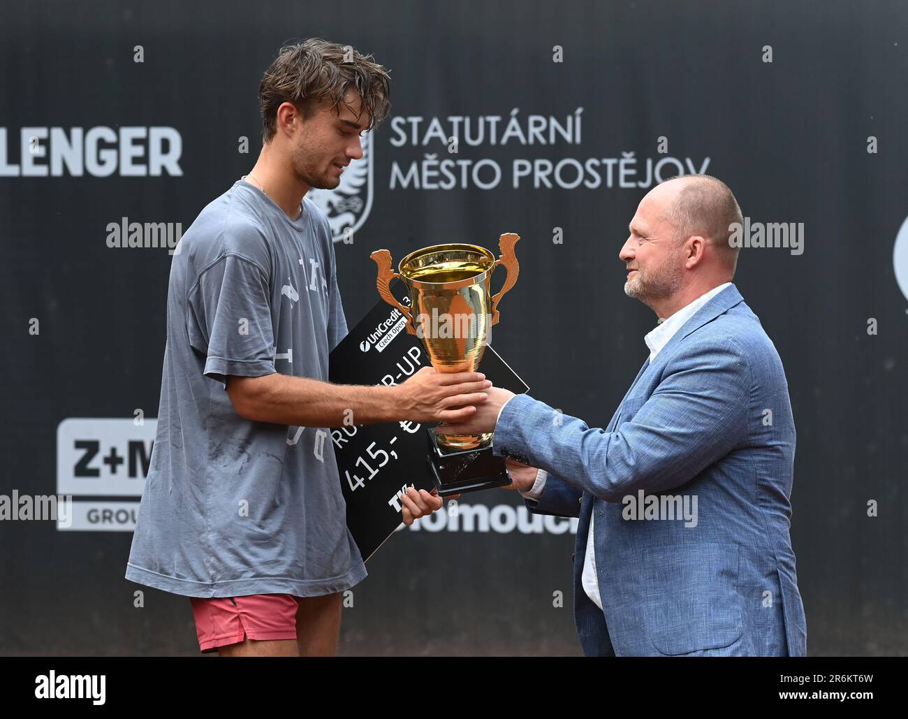 Prostejov, Czech Republic. 10th June, 2023. Ondrej Sebek, chairman of ...