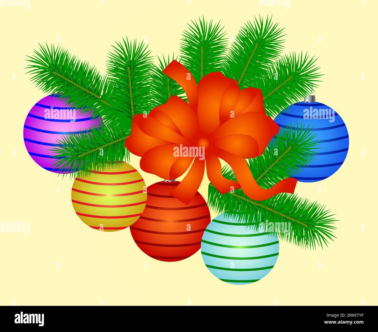 Christmas festive holiday embellishment Stock Vector Images - Alamy