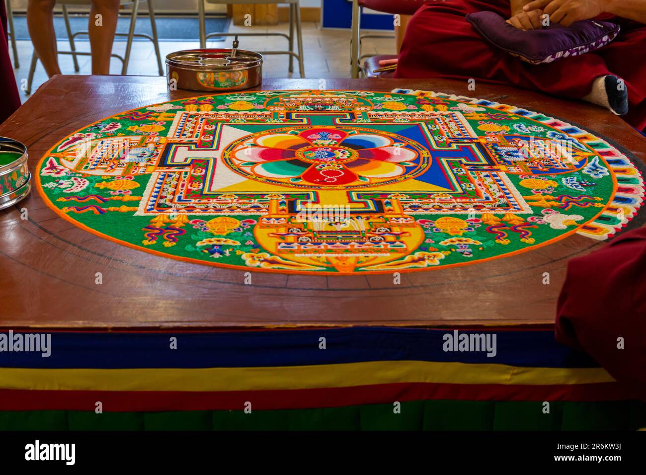Wimborne, Dorset UK. 10th June 2023. The Tibetan Buddhist Tashi Lhunpo ...