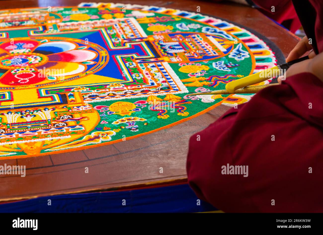 Mandala of amitabha buddha hi-res stock photography and images - Alamy