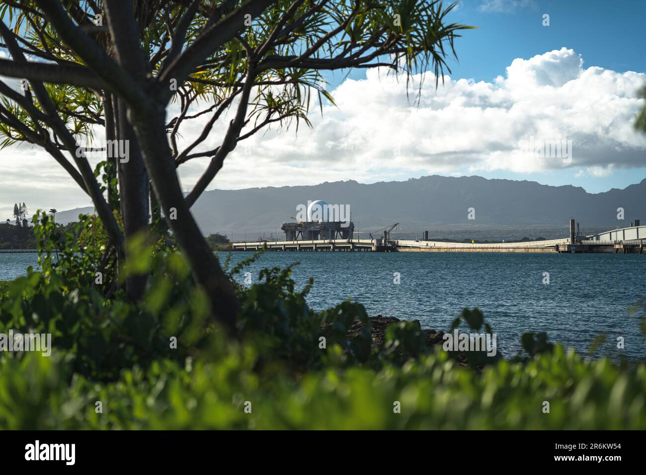 National memorial Pearl Harbor on the island of Oahu, Hawaii Stock ...