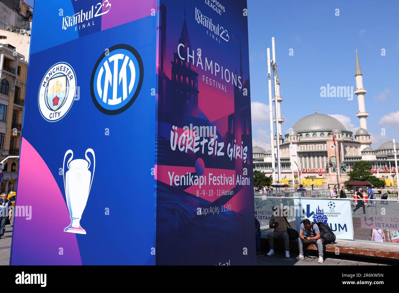 Ataturk Olympic Stadium, Istanbul, Turkey. 10th June, 2023. UEFA ...