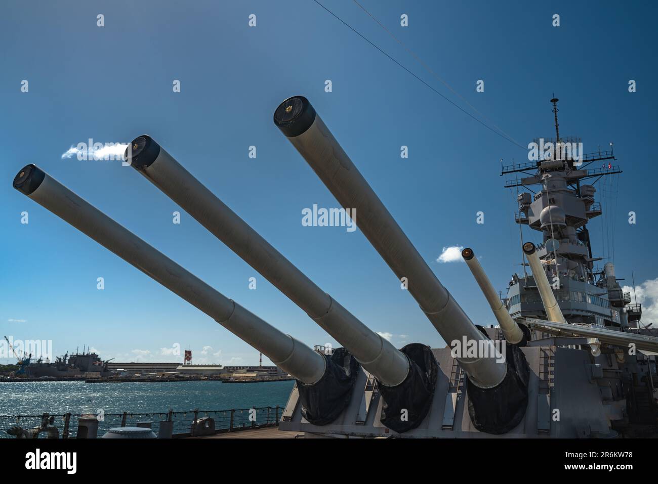National memorial Pearl Harbor on the island of Oahu, Hawaii Stock ...
